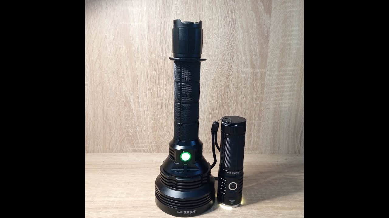 Đập hộp bộ đèn pin sofirn SP33S, sofirn SP70 - YouTube