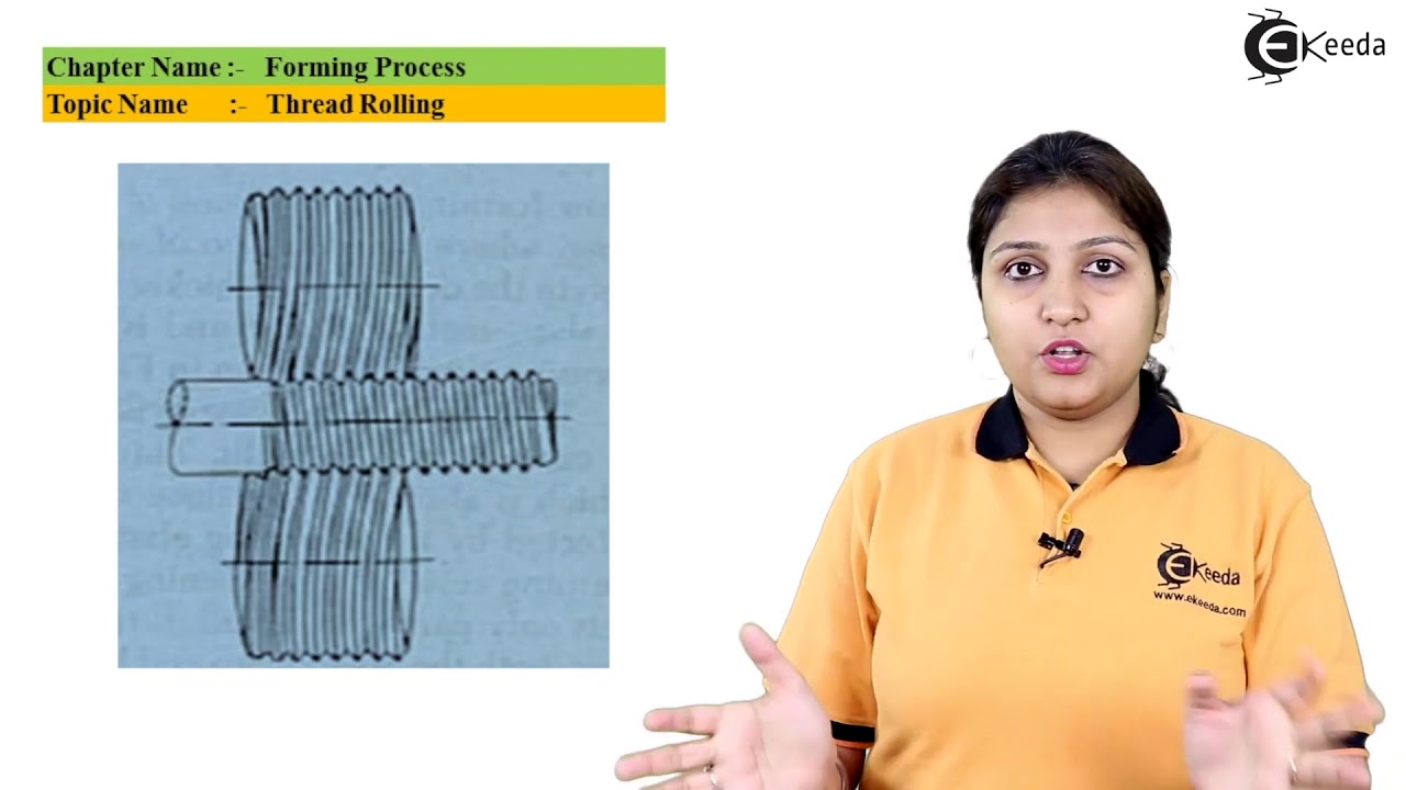 Thread Rolling - Forming Process - Production Process 1 - YouTube