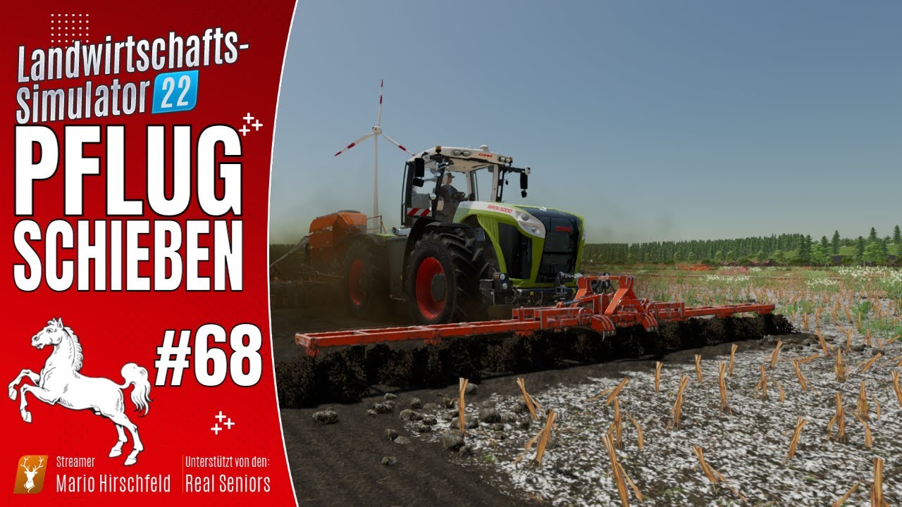 LS22 NDS #68 / Pflügen und direkt Säen / LS22 Map Multiplayer - YouTube