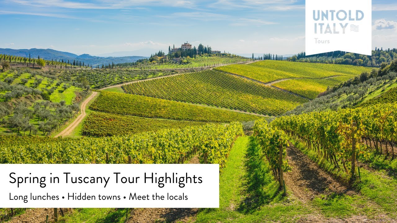 Spring in Tuscany Tour Highlights by Untold Italy - YouTube