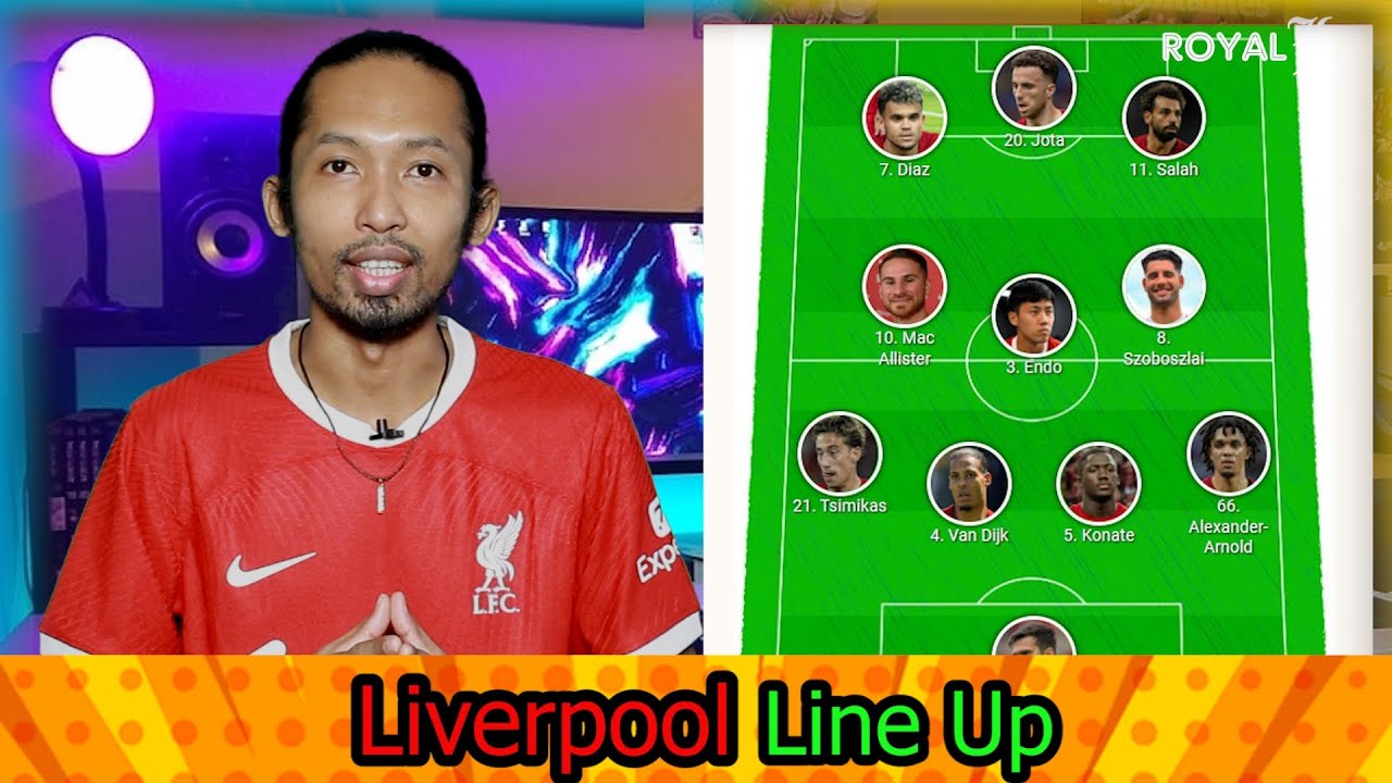 Liverpool Line Up - YouTube