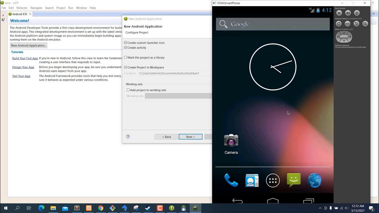 Mobile Programming - Mengenal Eclipse, Android Emulator dan Membuat ...