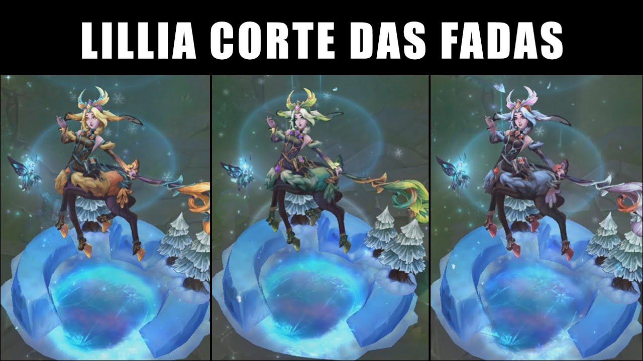Lillia Corte das Fadas Cromas - YouTube
