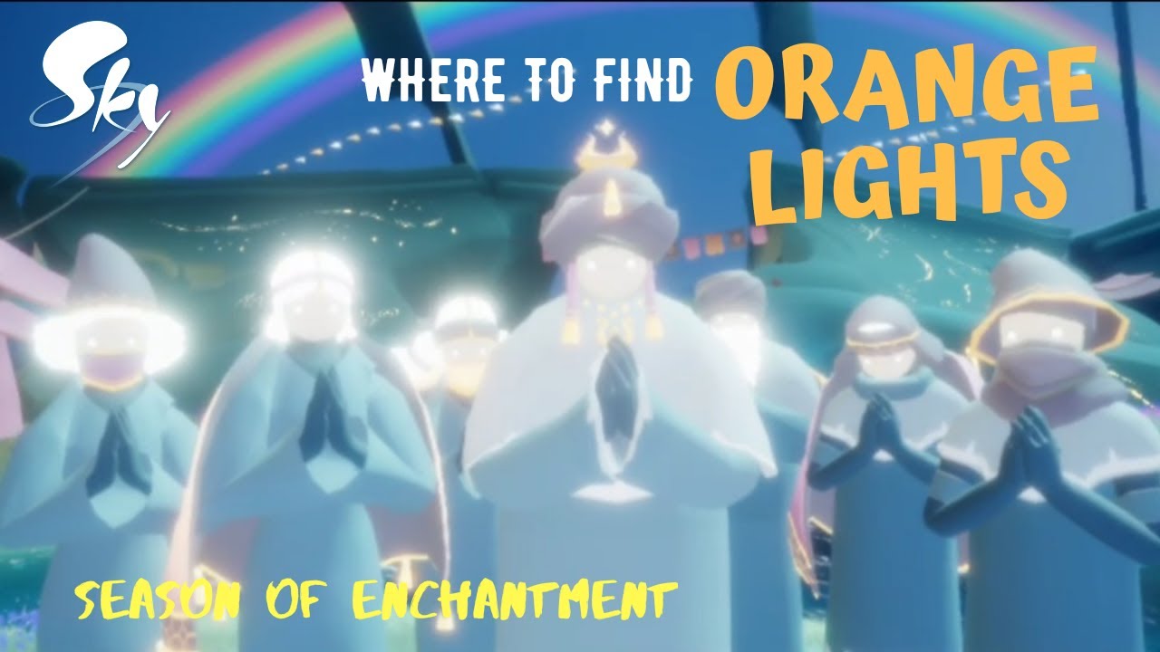 Sky - Orange Light Season of Enchantment Forgotten Ark | Sky Children ...