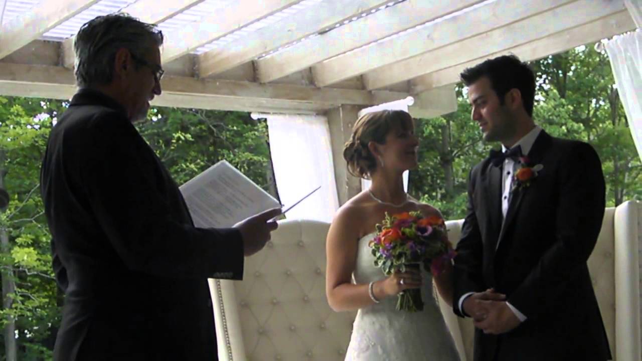 Mariage Maryse et Alexandre - Célébrant Jean-Pierre Ouimet - YouTube