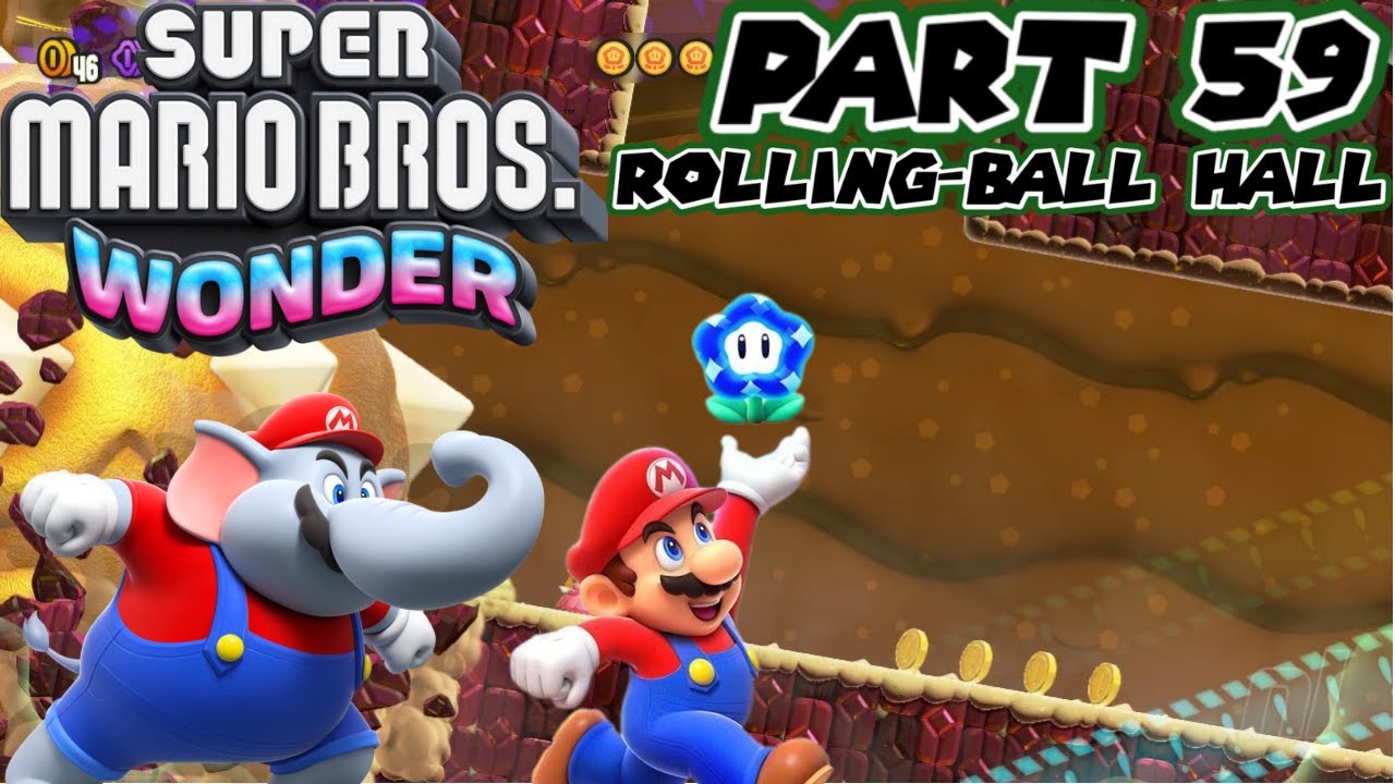 Super Mario Bros. Wonder - Lets Play - Part 59 - Rolling-Ball Hall ...