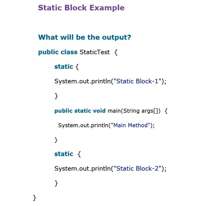 Static Block Interview Question ‎@Java SIP - YouTube