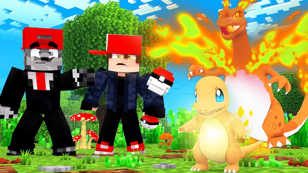 ESCOLHI o CHARMANDER como POKÉMON INICIAL pra MEGA EVOLUÇÃO no ...