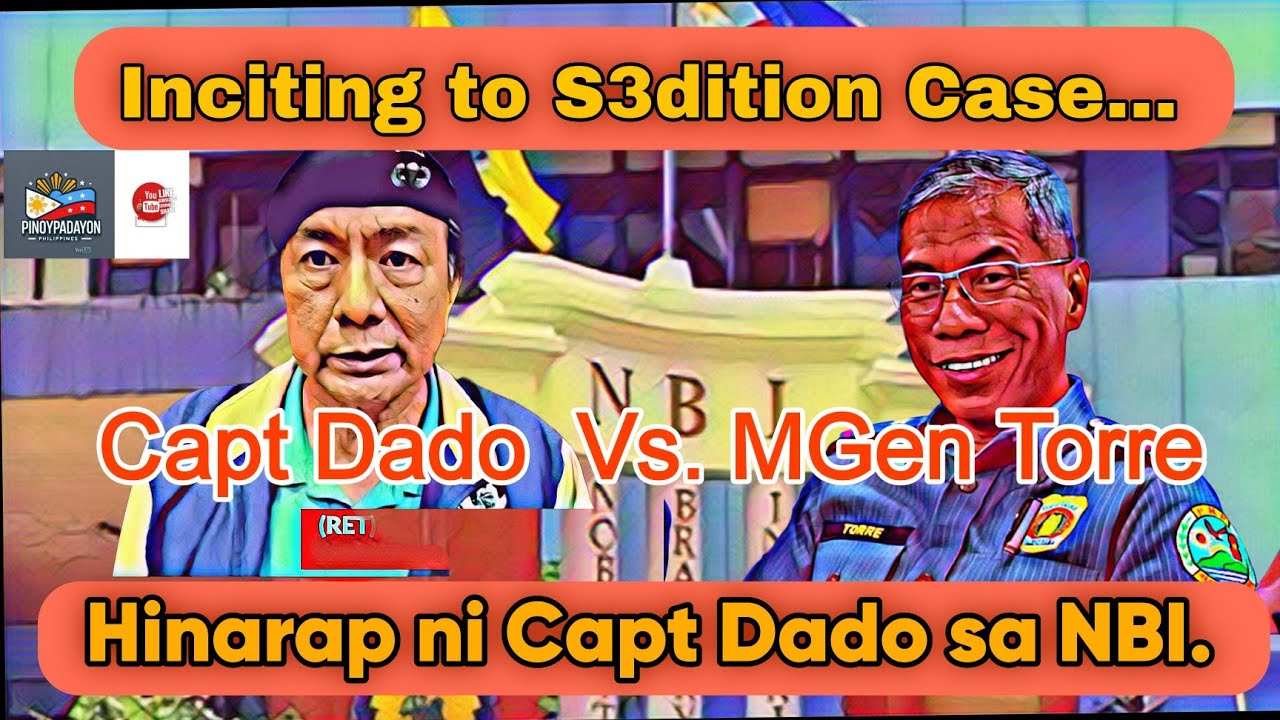 Captain Dado Humarap na sa NBI. - YouTube