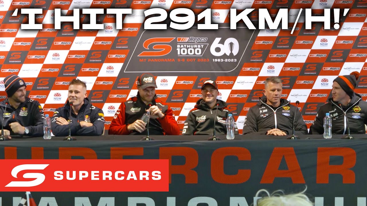 Thursday Press Conference - Repco Bathurst 1000 | Supercars 2023 - YouTube