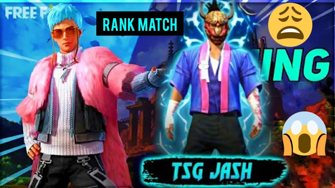 Tsg jash in our rank match😱 op situation 😌 - YouTube