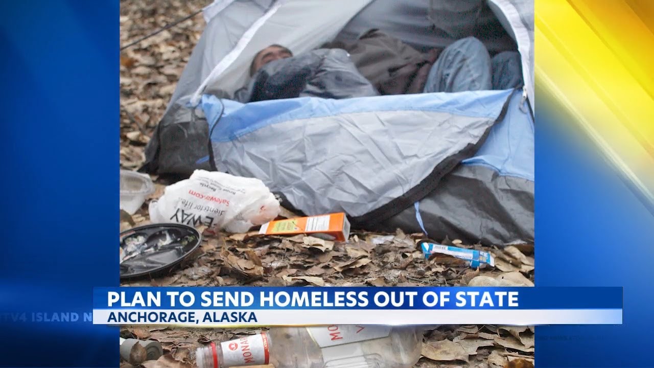Mayor of Alaska details plans to send homeless to other states - YouTube