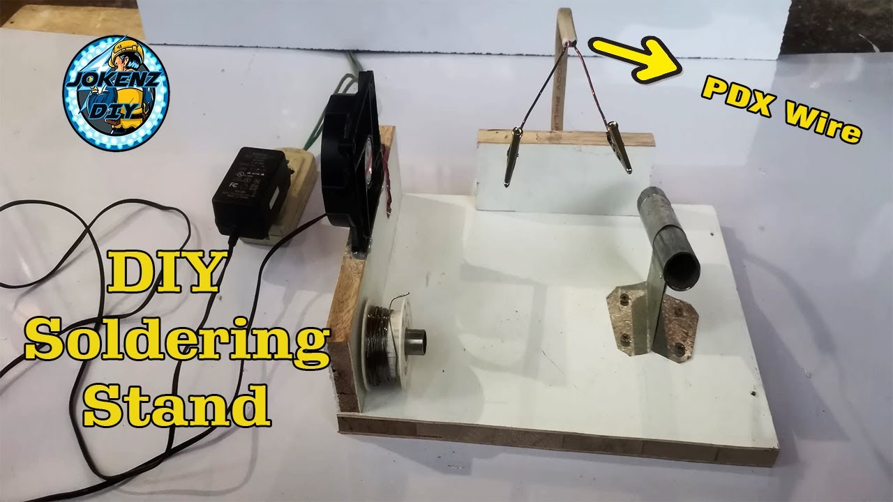 How to make Soldering stand in easy way. DIY - YouTube