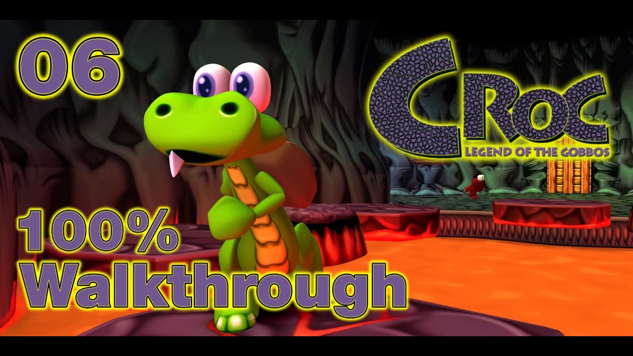 Croc Legend of the Gobbos - 100% Walkthrough - The Tumbling Dantini 1-4 ...