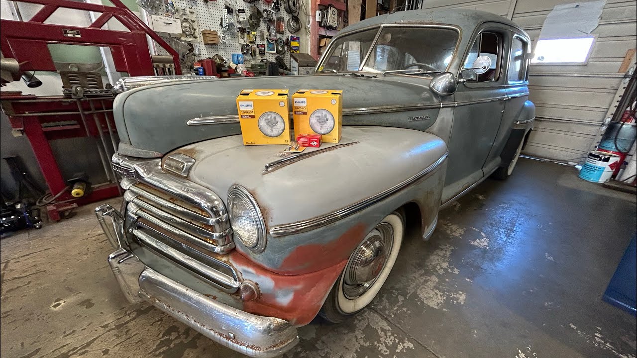 Early Ford How To ~ 12 Volt Conversion on a 1947 Monarch - YouTube