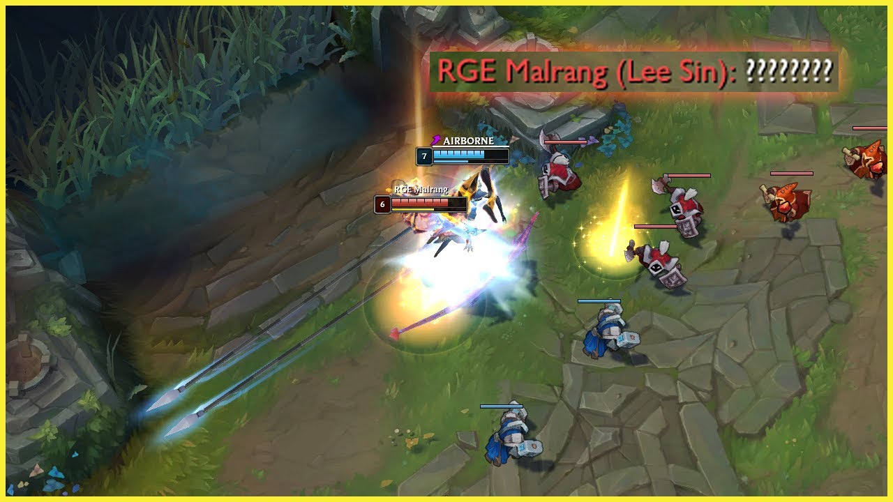 Lee sin kick vs Camille (feat. RGE Malrang) - YouTube
