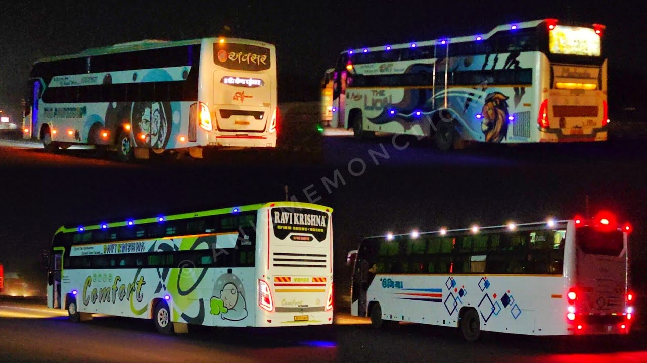 Surat Travels Sleeper Buses Part 52. ( 40 Buses In 1 Video ) - YouTube