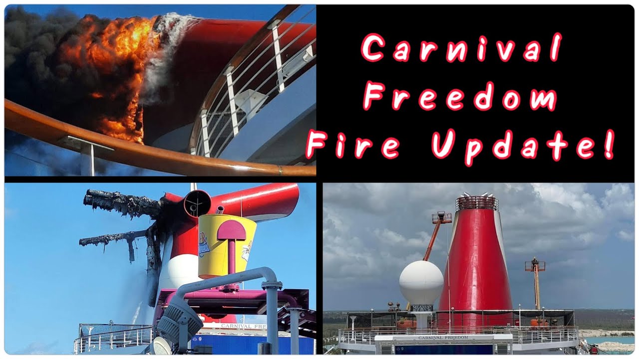 Update On The Carnival Freedom Fire & 60 Days ‘Til Groupcation! - YouTube