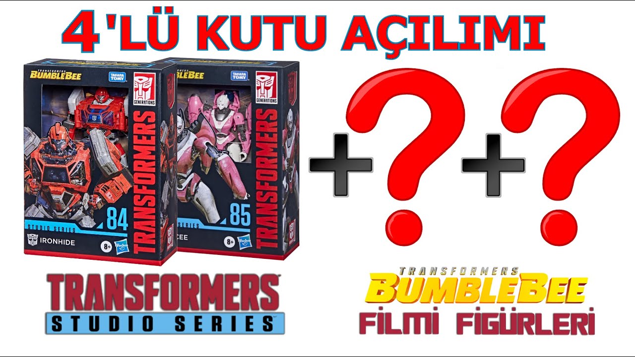 Transformers Studio Series 4'LÜ KUTU AÇILIMI - YouTube