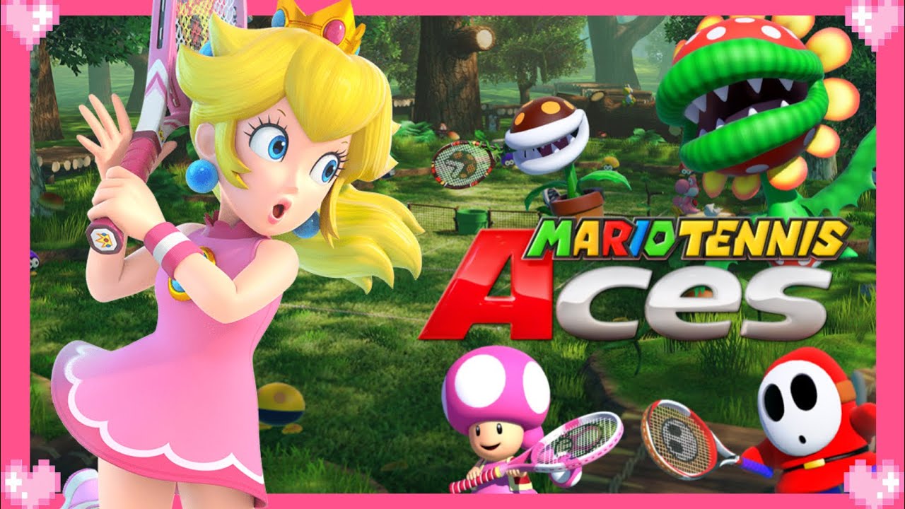 💗 Mario Tennis Aces - Peach Gameplay 💗 - YouTube