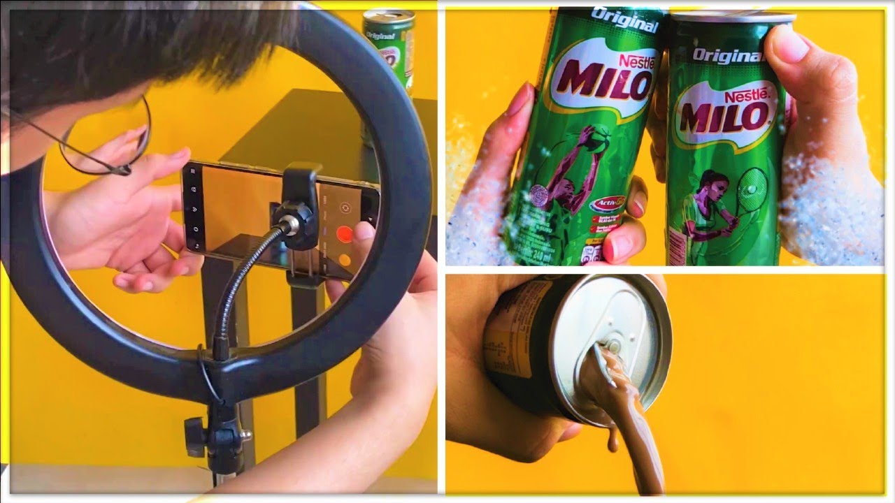 I Made a MILO Commercial IN MY HOUSE! (SATISFYING) || Behind The Scenes ...