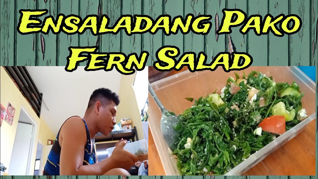 Ensaladang Pako | Simple Recipe - YouTube