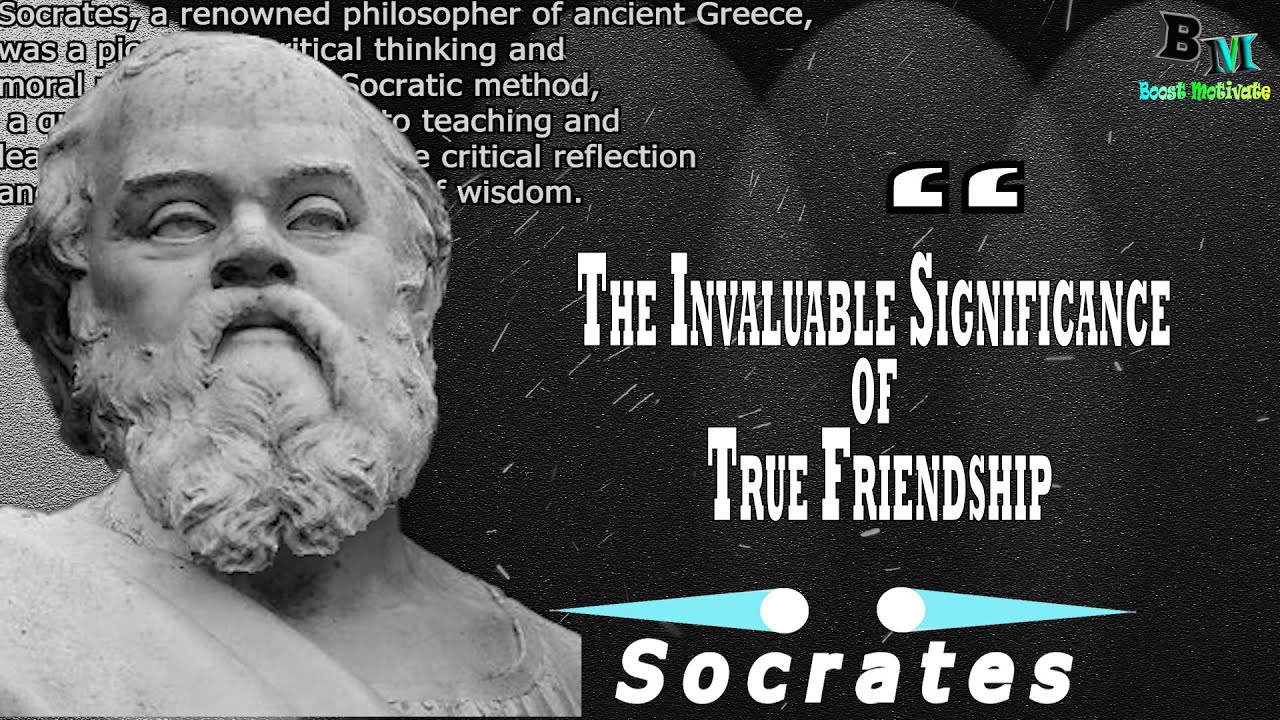 What Socrates Discovered About the Impact of Friendship... - YouTube