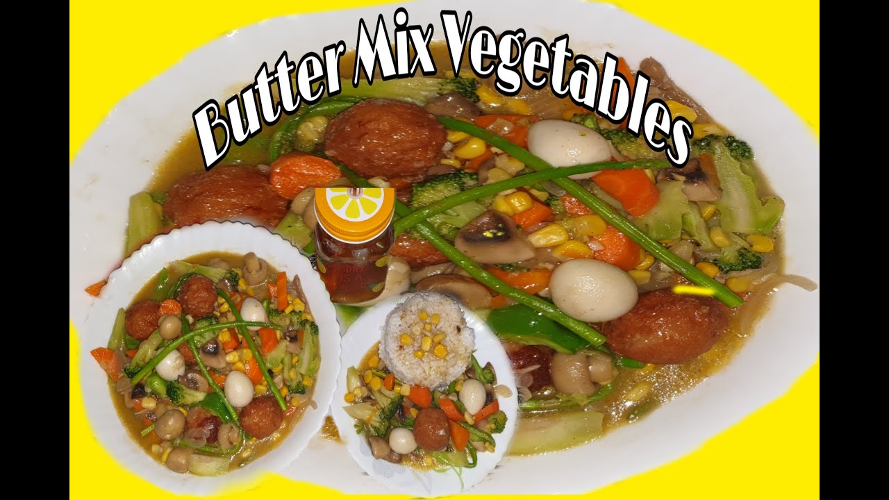 BUTTER MIX VEGETABLE - YouTube