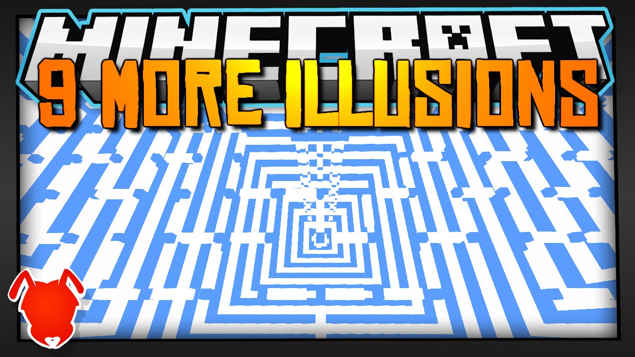 9 BETTER ILLUSIONS in MINECRAFT?! - YouTube