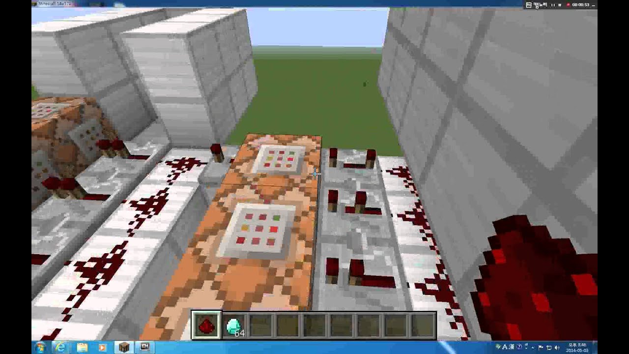 Command Block+Minecart trap - YouTube