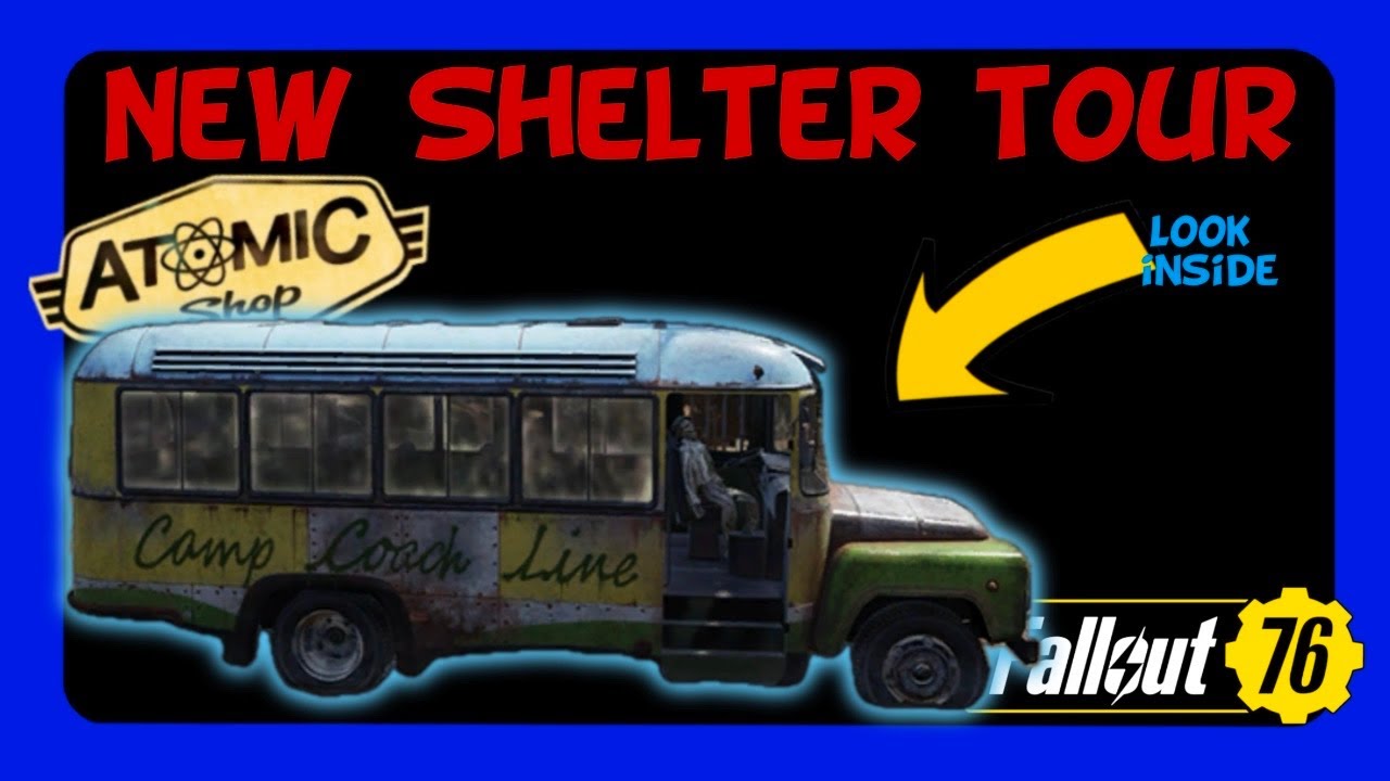 Summer Camp Shelter Tour & Bundle Showcase | Fallout 76 - YouTube