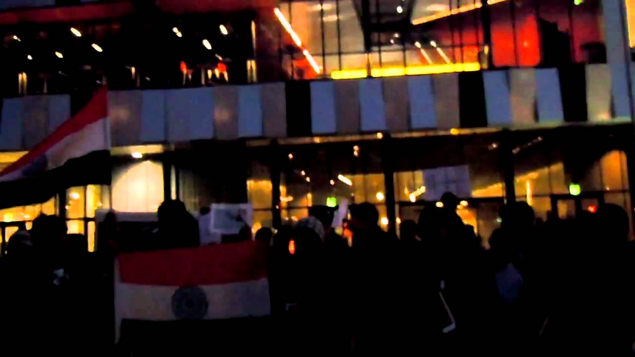 IAC-Sweden: Protest March Preparation - YouTube