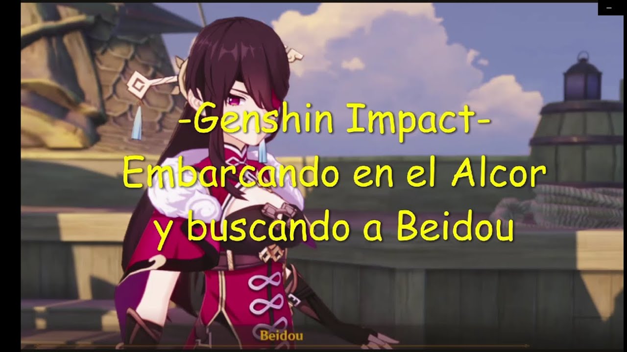 Genshin Impact - Cap_1 "Inazuma" - Embarcando en el "Alcor" y buscando ...