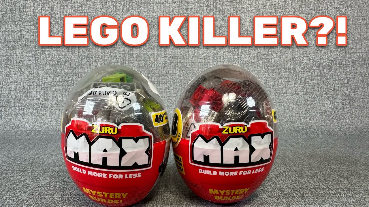 ZURU MAX Mystery Builds Opening! A Real Lego Competitor? - YouTube