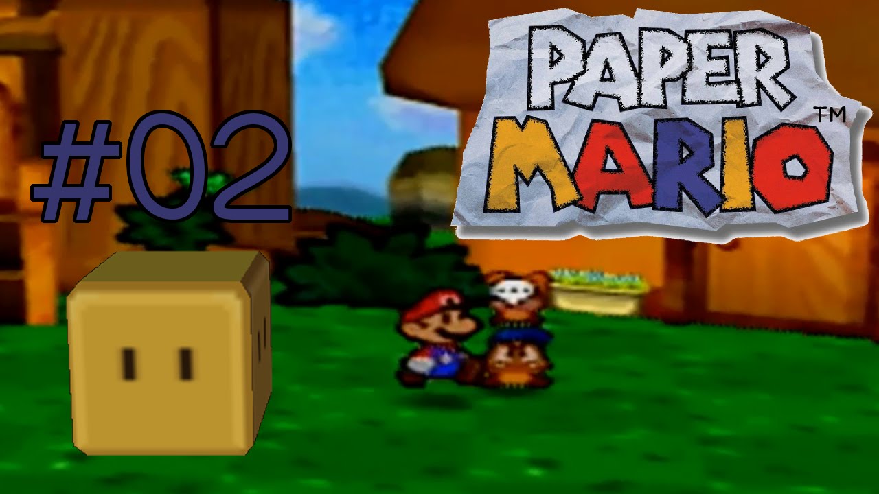 Paper Mario - Episode 2: Block Village! - YouTube