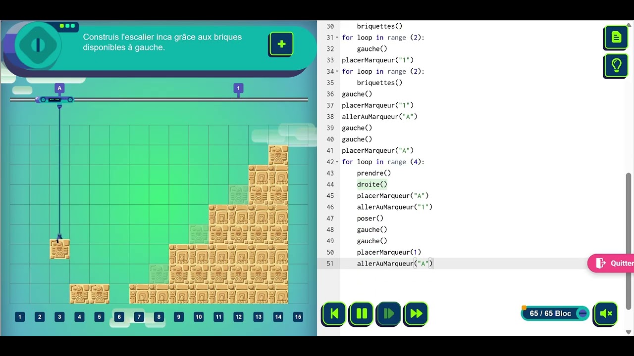 CitizenCode Python S02 E02 L'escalier inca - YouTube