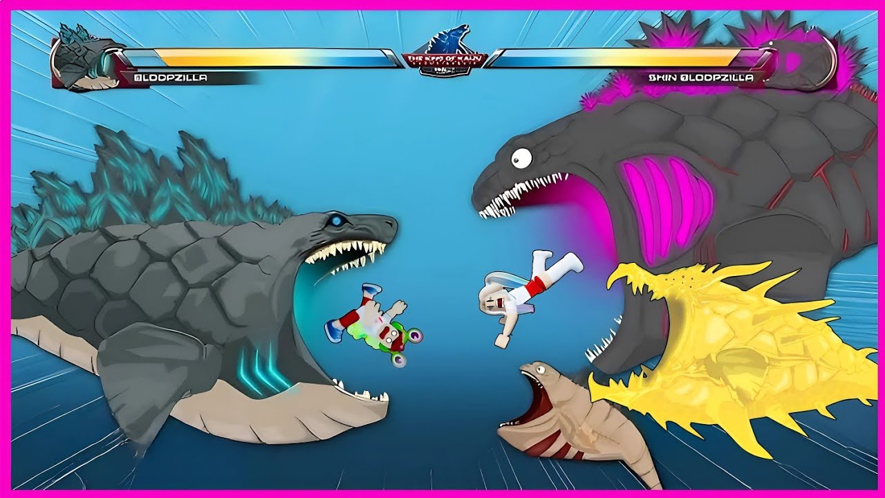 AKU MELIHAT PENAMPAKAN THE BLOOP VS BLOOPZILLA VS VOID GHIDORAH BLOOP ...