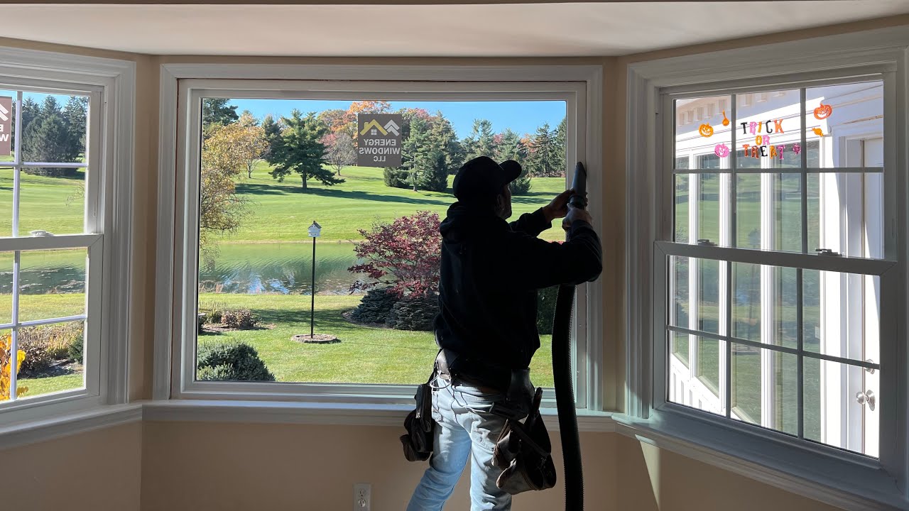 Installing Replacement Windows on Spotswood golf course for Energy ...