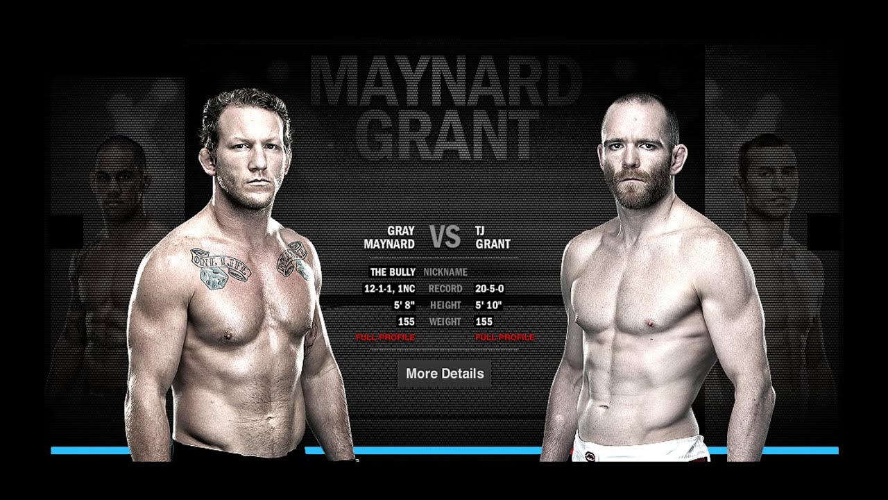 Gray Maynard vs TJ Grant | UFC 160 - YouTube