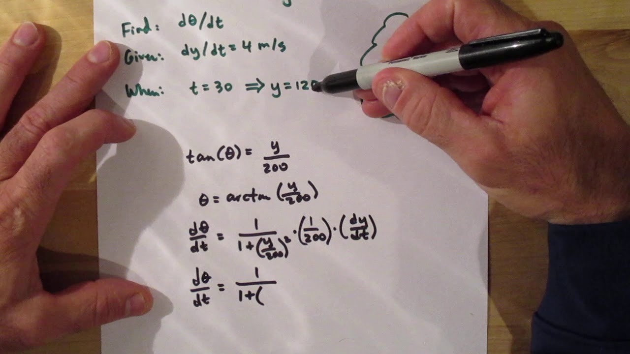 (3) Day #7: Related Rates Word Problems - YouTube