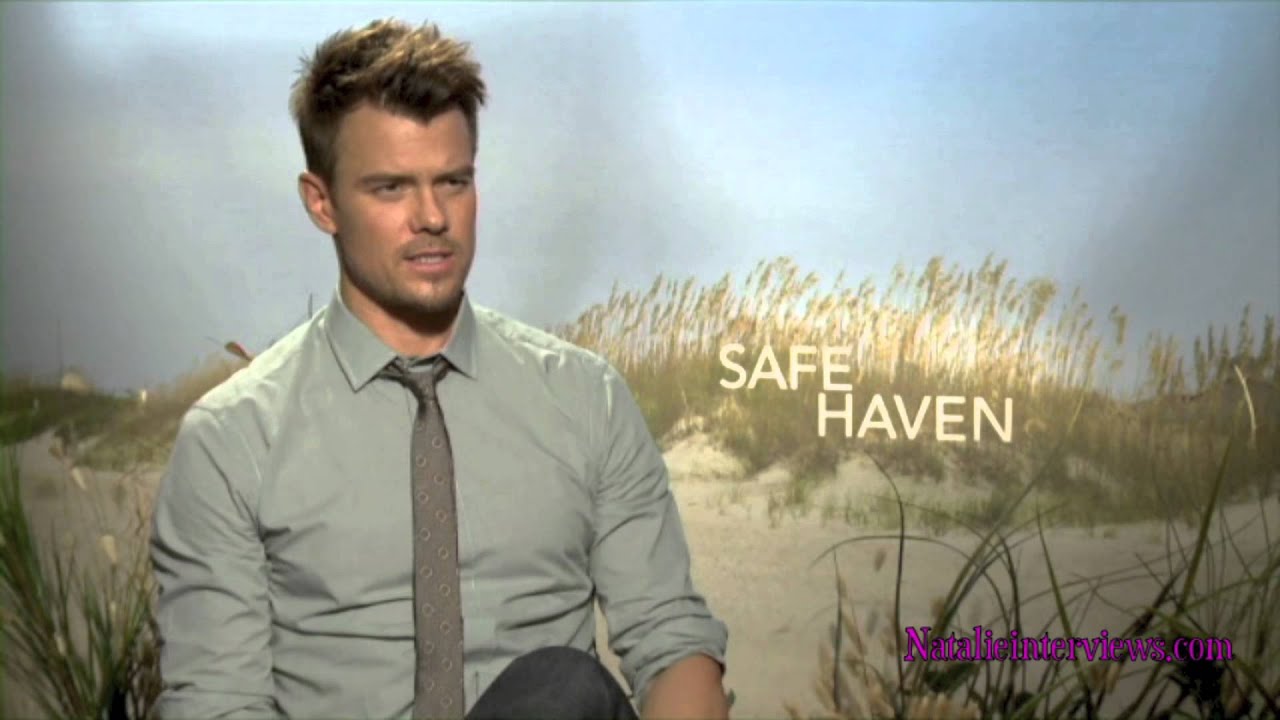 Josh Duhamel Interview- Safe Haven - YouTube