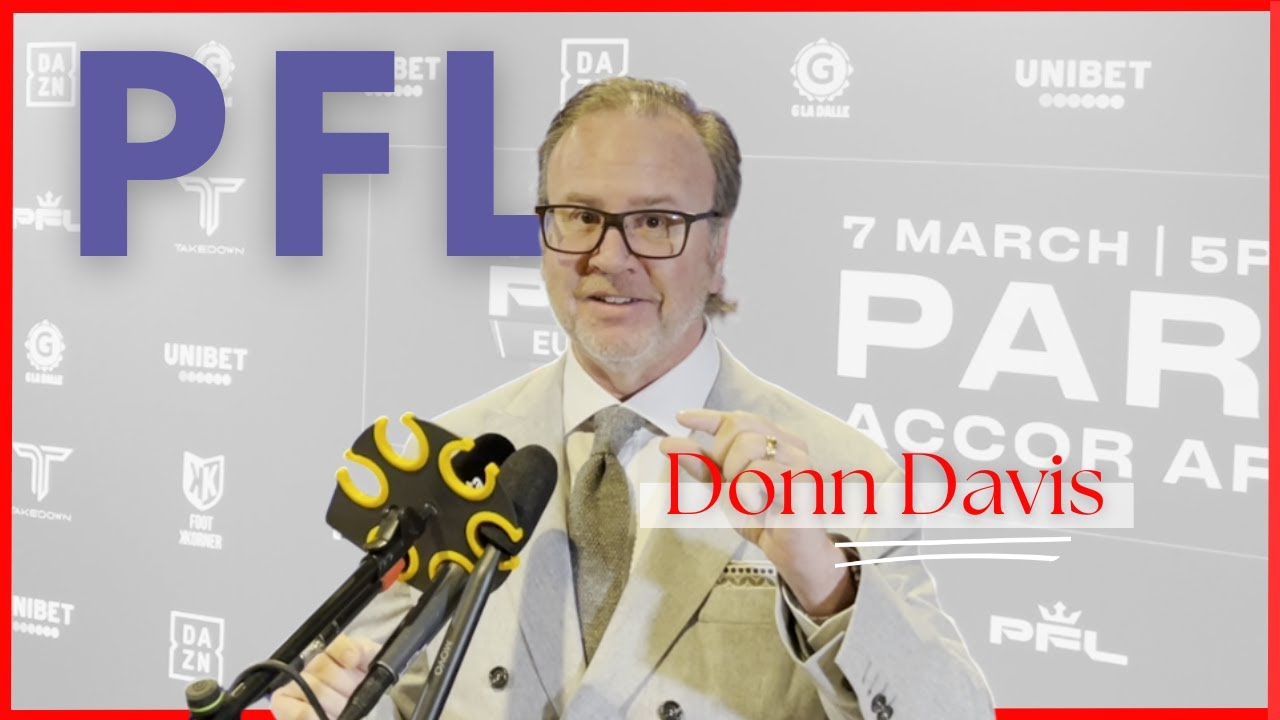 "We don't like disrespect" - PFL Donn Davis on Dana White's "Can't sell ...