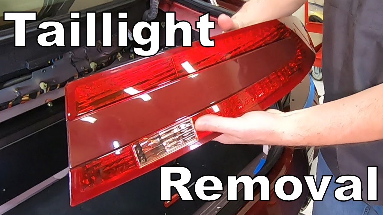 Removing the Tail Lights from an Aston Martin DB9 - YouTube