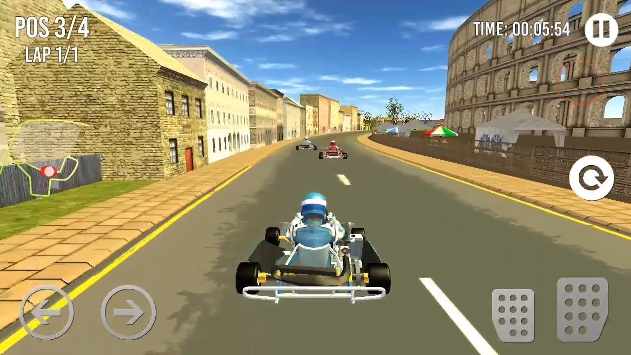 GO KART CHAMPIONSHIP 3D Android Gameplay - YouTube