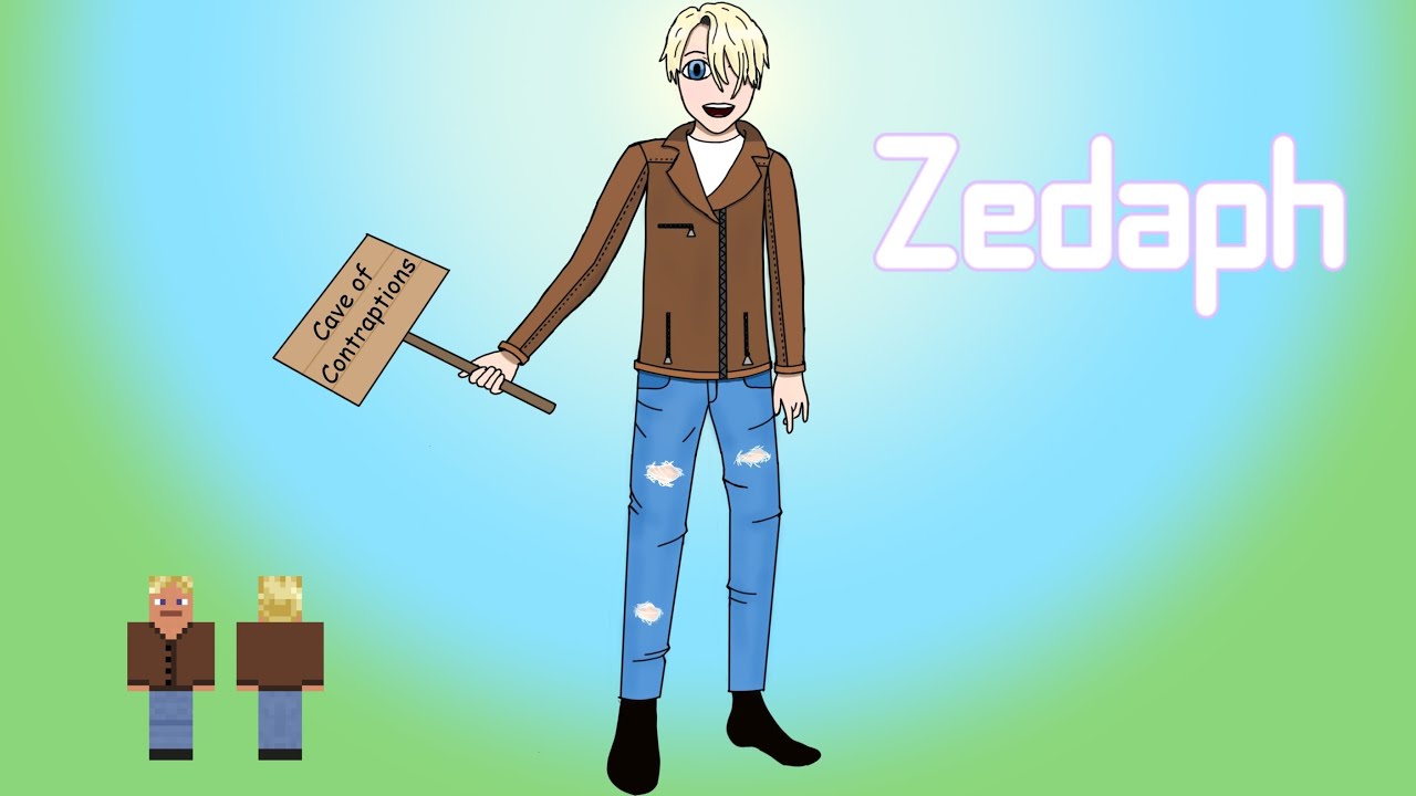 Drawing Zedaph Fan Art! - YouTube