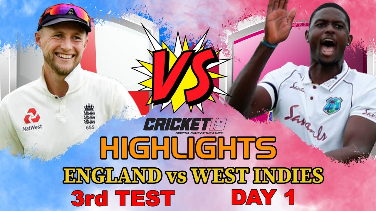 England vs West Indies 3rd Test Day 1 || Full highlights 2020 || eng vs ...