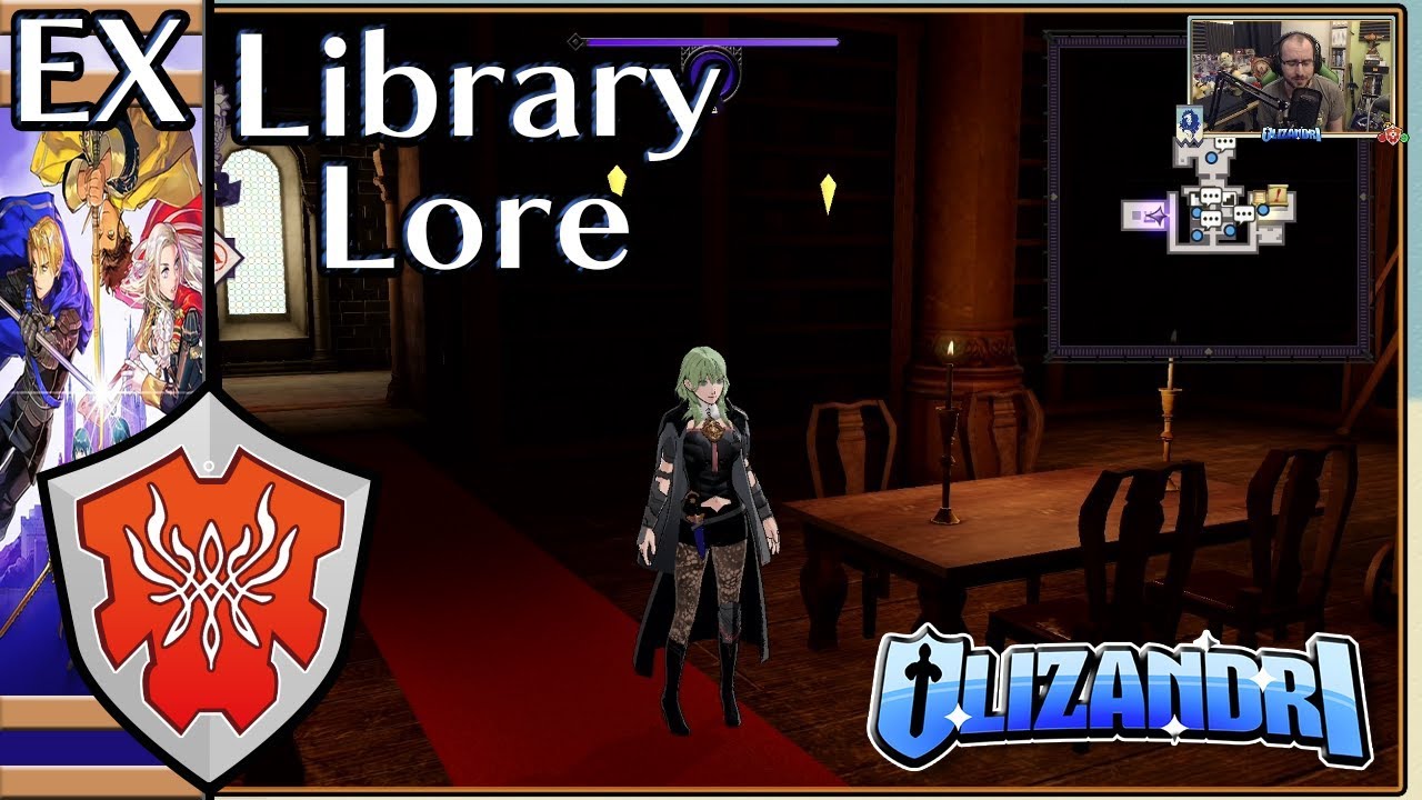 Fire Emblem: Three Houses - Garreg Mach Library, Reading The Lore Of ...