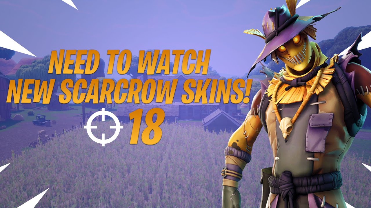 NEW Scarecrow skins!! Straw Ops & Hay Man | Fortnite Battle Royale ...
