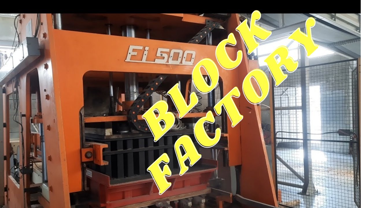 CONCRETE BLOCK AND PAVER MAKING MACHINE | AUTOMATIC BLOCK PLANT ...