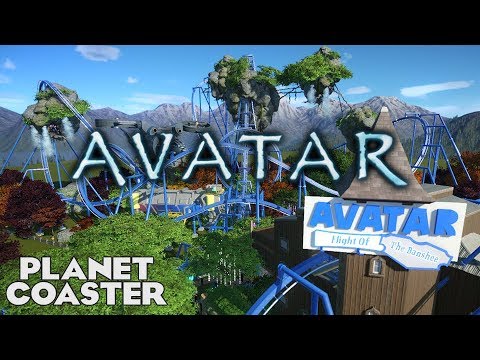 AVATAR! Flight of the Banshee Movie Coaster! Advanced Entry 04 # ...